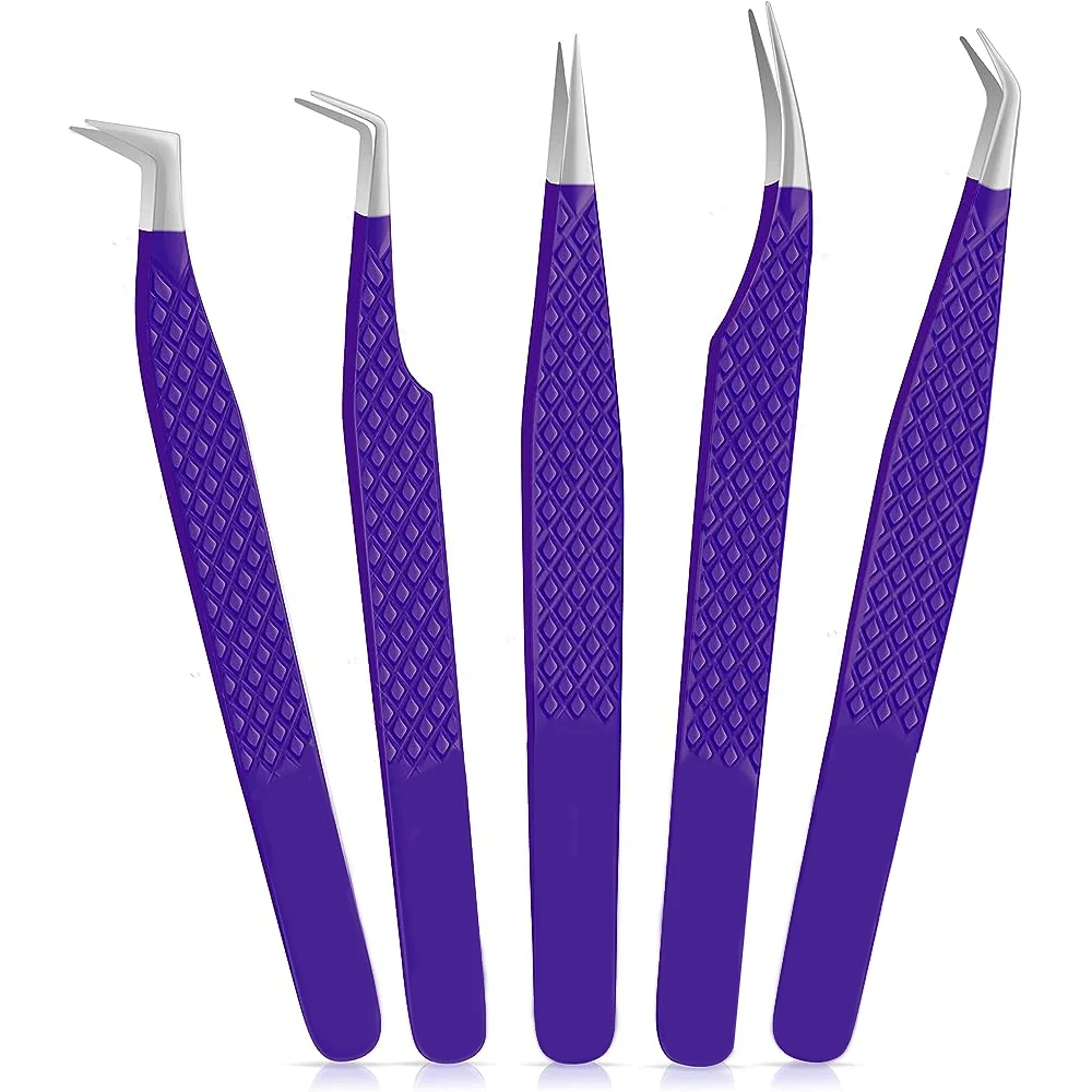 Lab Different Types Blunt End Straight Stainless Steel Tweezers