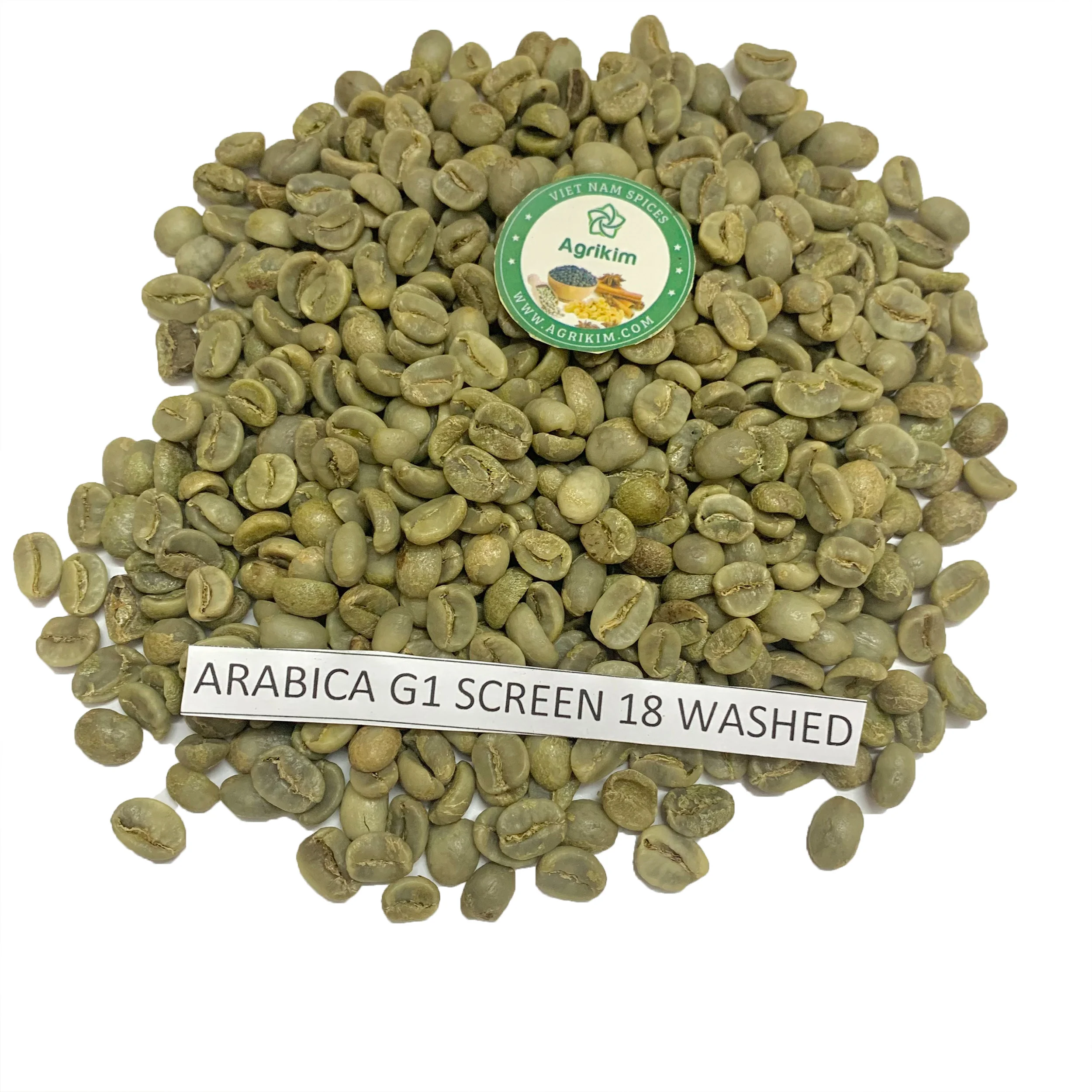 Green Coffee Beans - Grade 1, 60kg Jute Bag from Vietnam