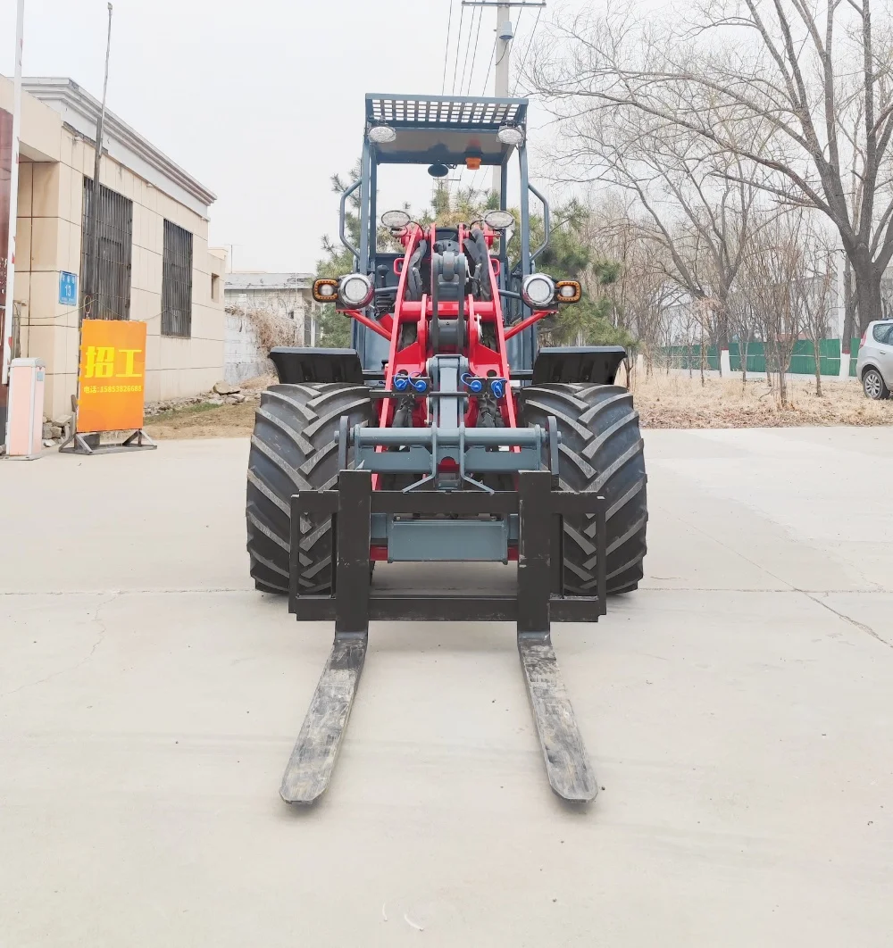 4wd Hydrostatic Hydraulic Articulating Mini Wheel Loader Dy50 - Buy ...