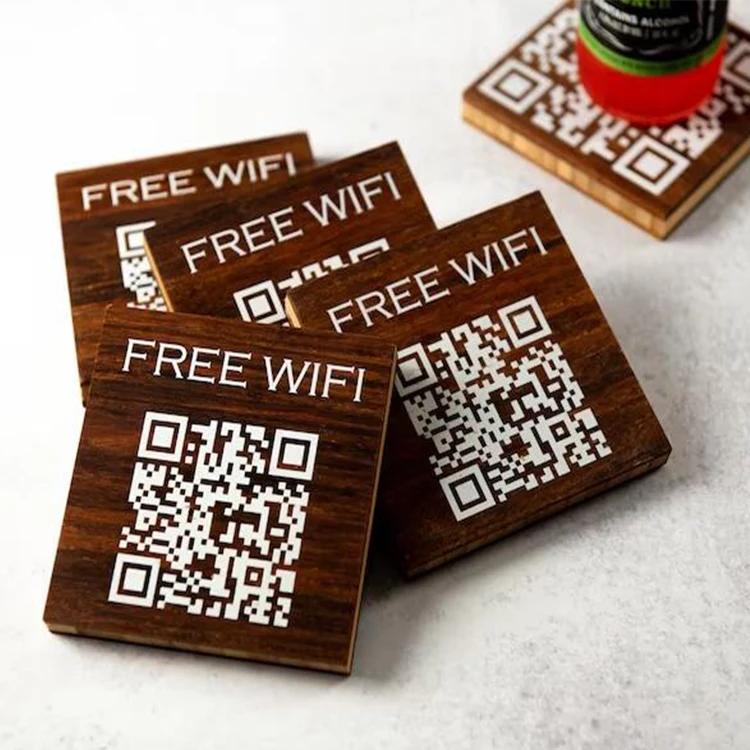 Custom Printed Logo Nfc Laser Cut Wooden Business Card - Buy Nfc Google ...
