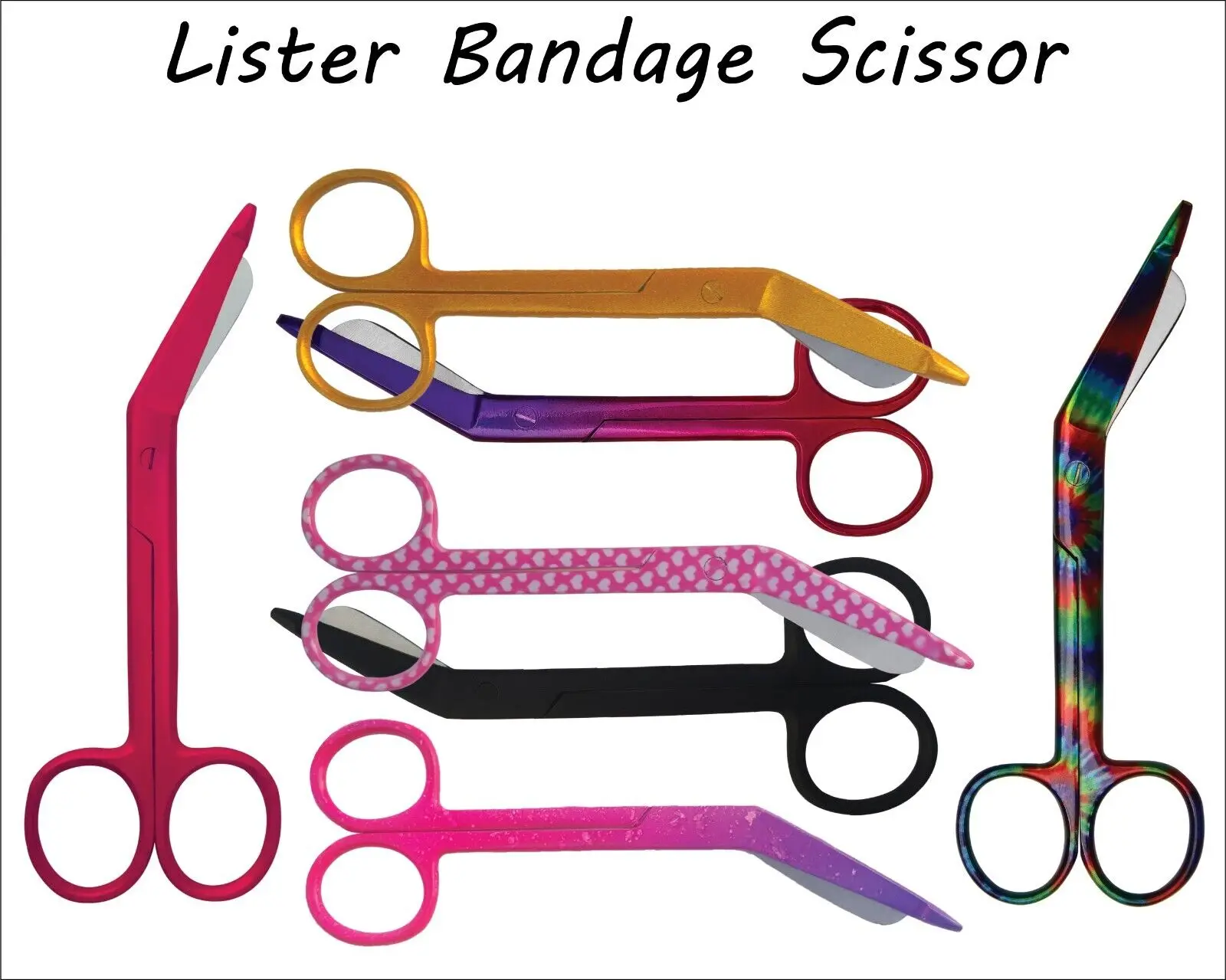 Nursing Scissors Lister Bandage Viper Surgical Veterinary Paramedic-s ...