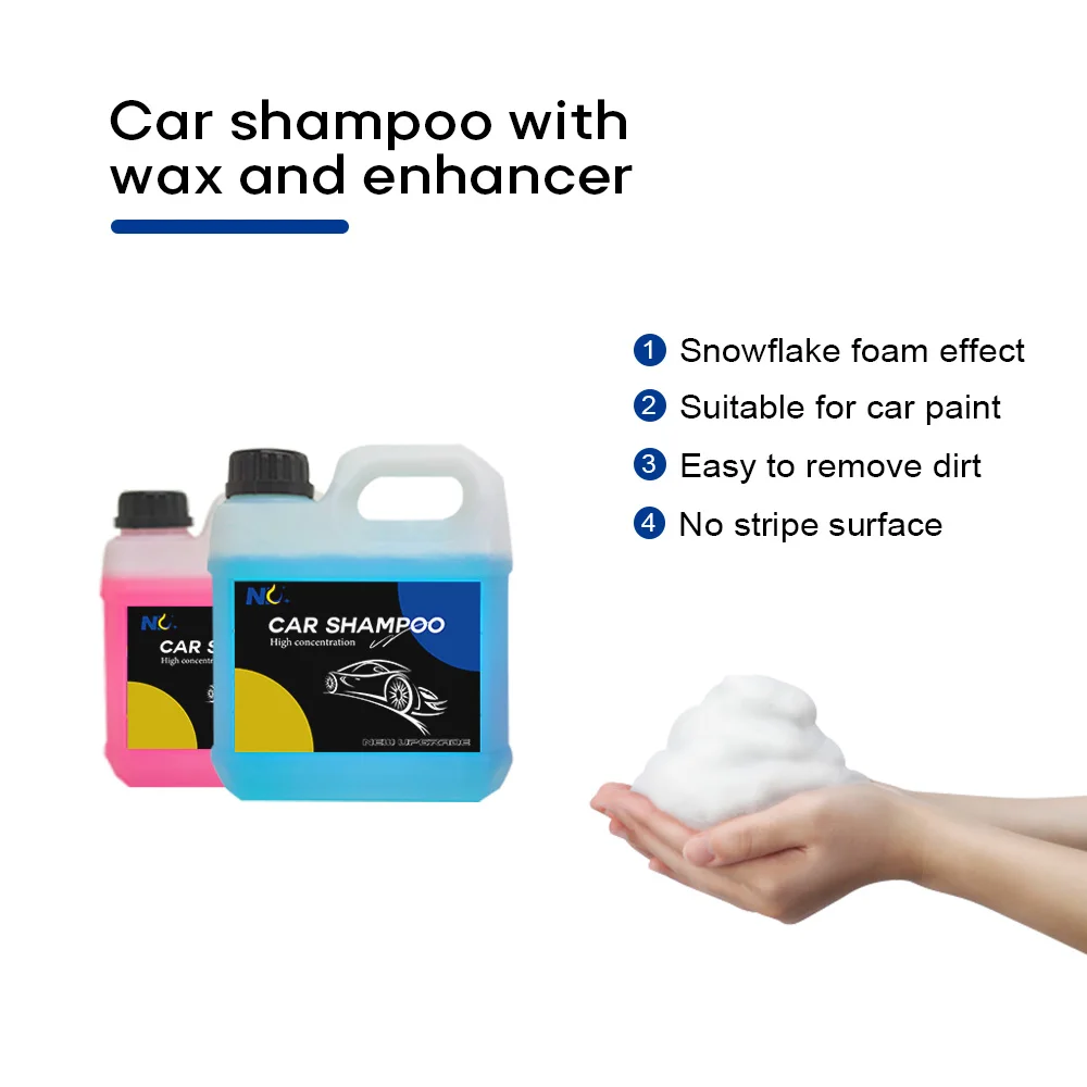 Car Wash Shampoo Concentrated - High Foaming for Cleaning