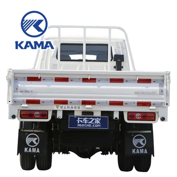 Kama 4x2 Double Cabin 3.5 Tons Mini Semi Pickup Van Trucks With Isuzu ...