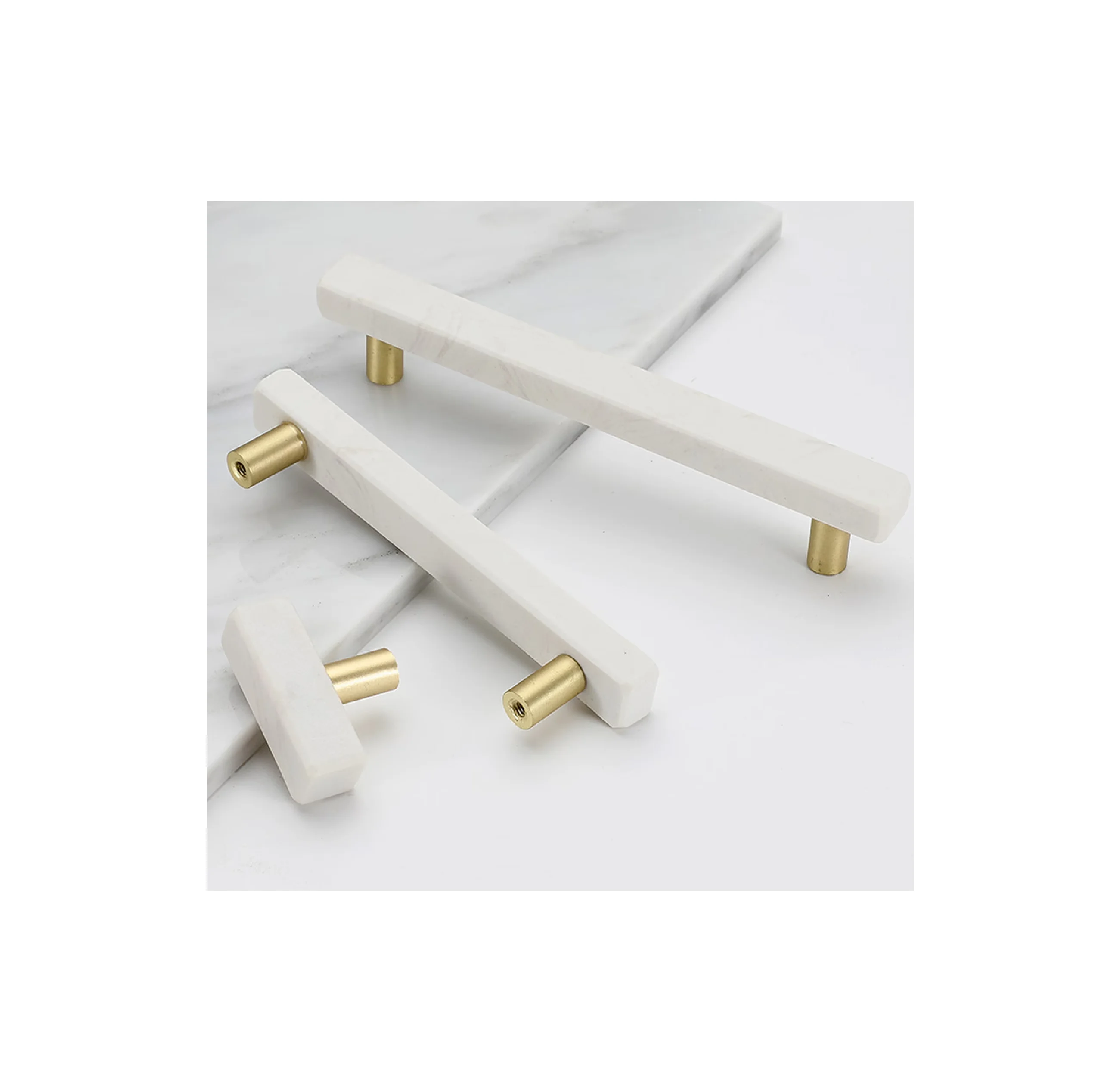 High Quality Design Modern Marble Door Drawer Handle Furniture Handle ...