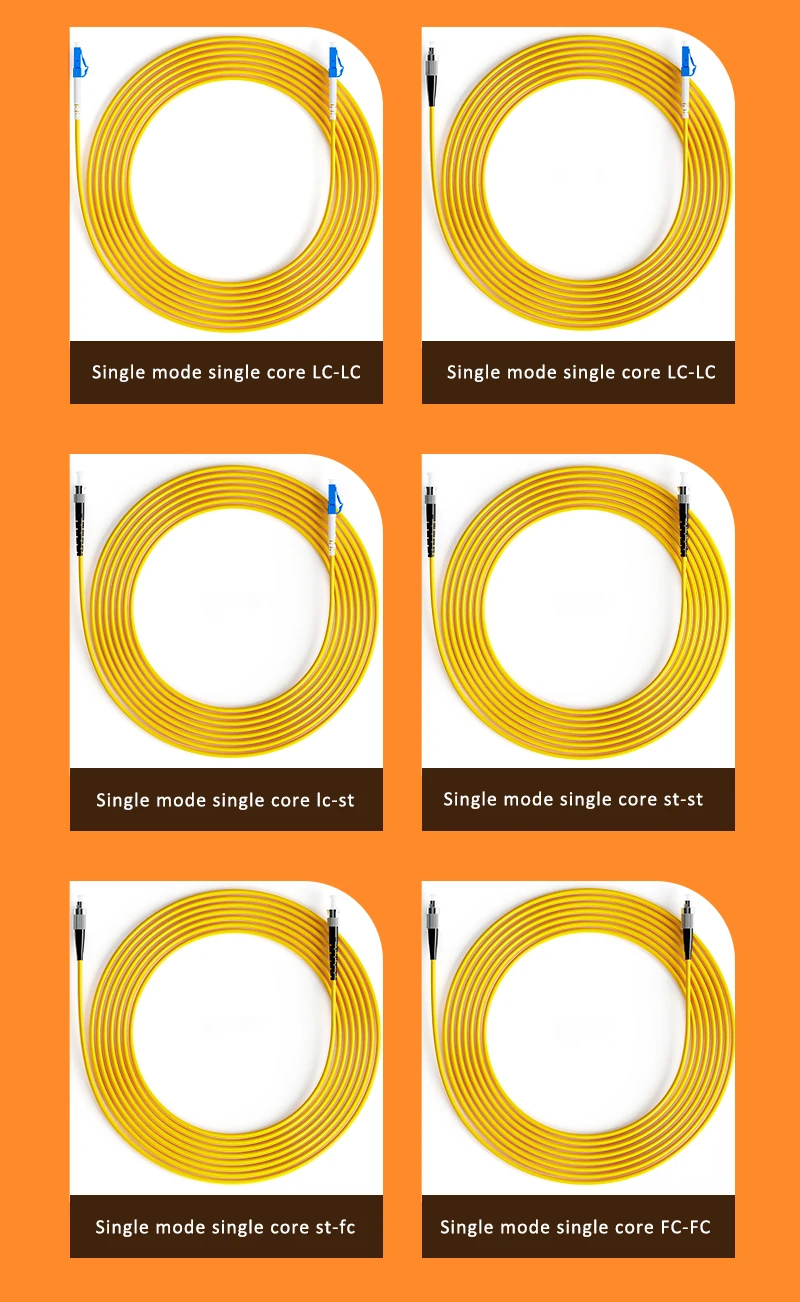 Optical Fiber Jumper Price Single Mode Simplex Sc Upc Apc Pvc Lszh Os2 ...