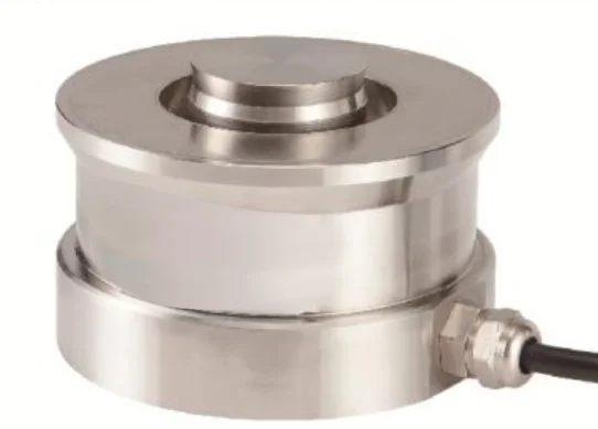 Stainless steel compression load cell 330KN 470KN force sensor Compression Loading RTN Ring ...