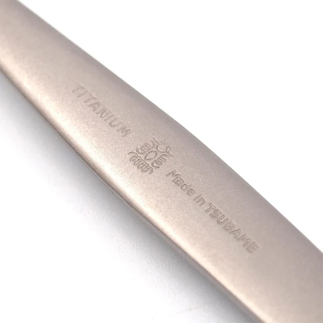 Titanium Camp Cutlery Set With Case Spoon And Fork Set Individual ...