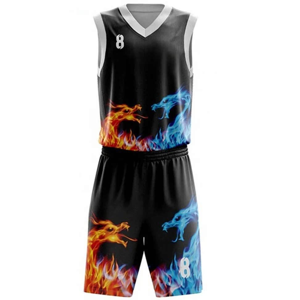 Customized Team Name Logo Basketball Uniform Set Hot Selling ...