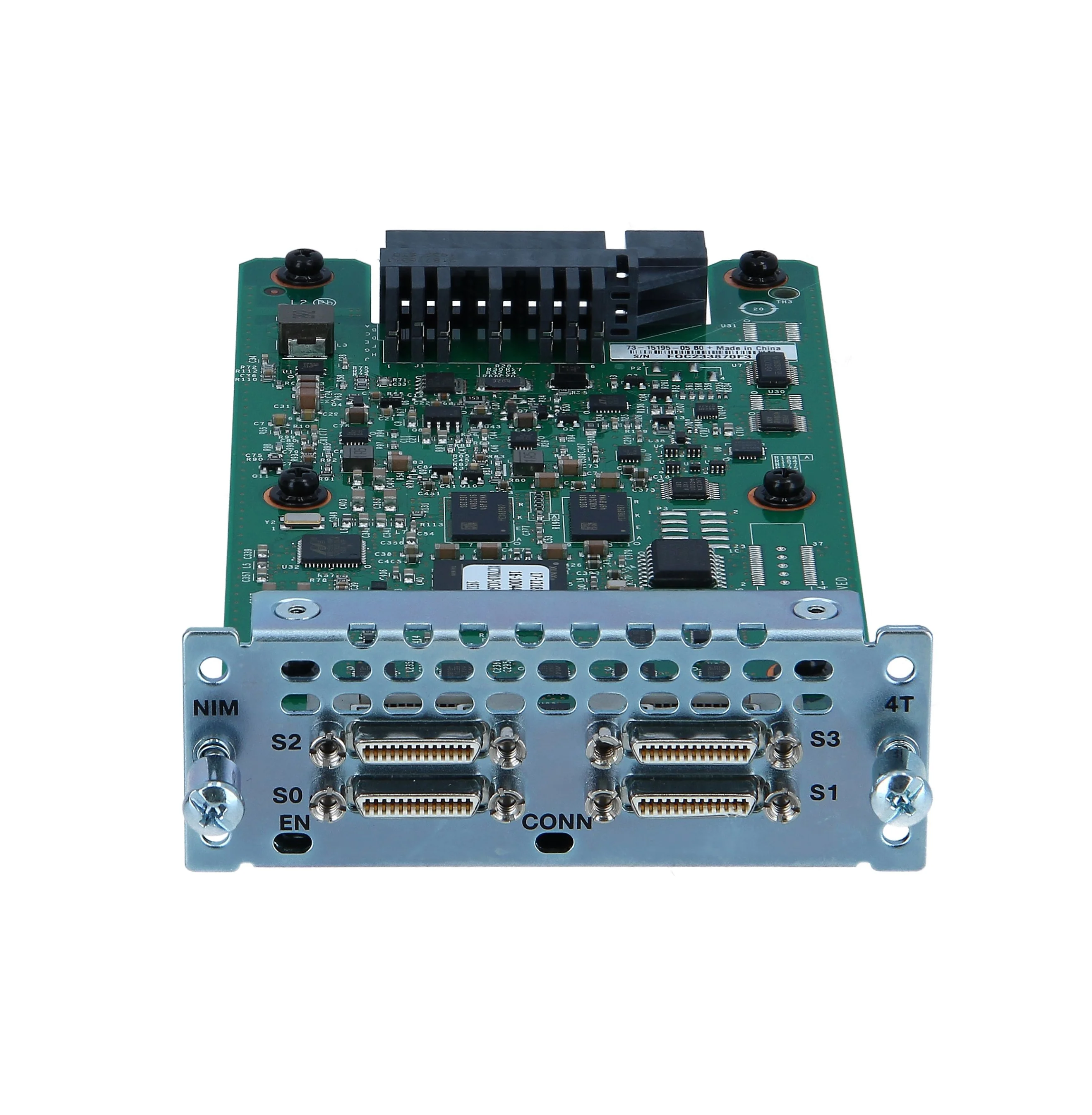 NIM-4T= -New and Original 4-Port Serial WAN Interface Card with Good ...