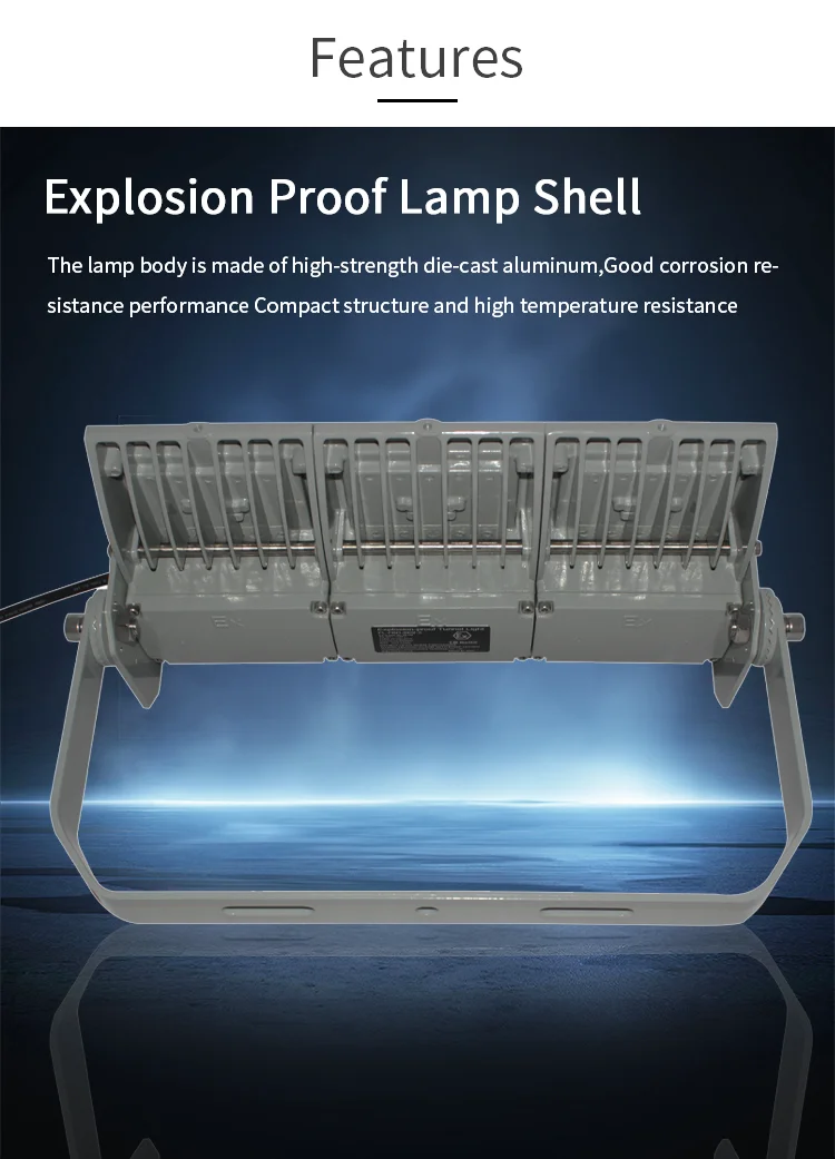 150W Modular IP65 Waterproof LED Tunnel Light Explosion-Proof and Dust ...