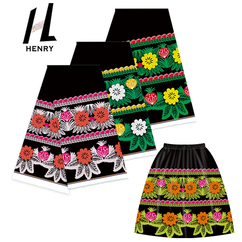Henry's Newest Islander Traditional Style Polyester Printed Fabric ...
