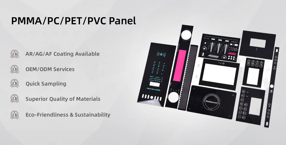 Custom Control Panel Buttons Board 3-M Overlay Panel Glossy Matte ...