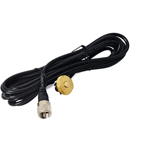 NMO Antenna Cable RG58 - 5m Coaxial Surface Mount