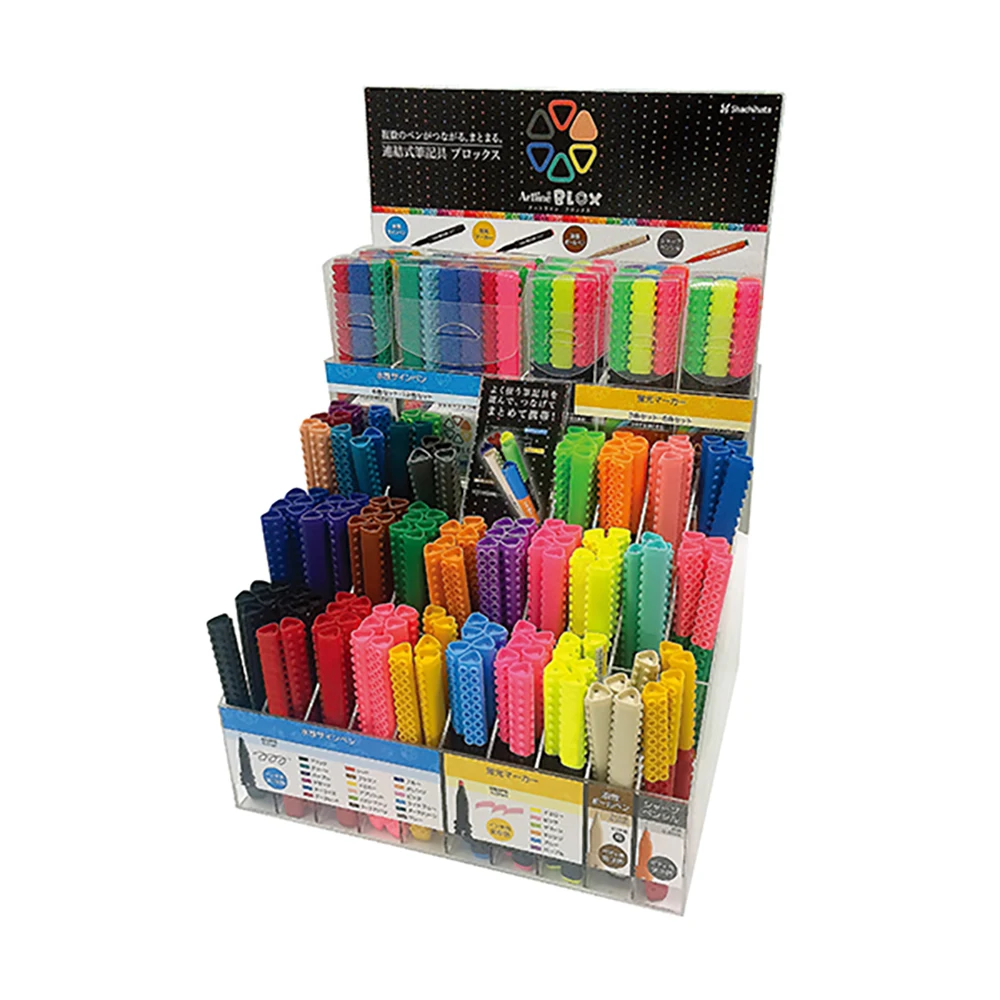 Shachihata Blox Building Block Pencil 0.5mm Automatic Pencil Fun ...