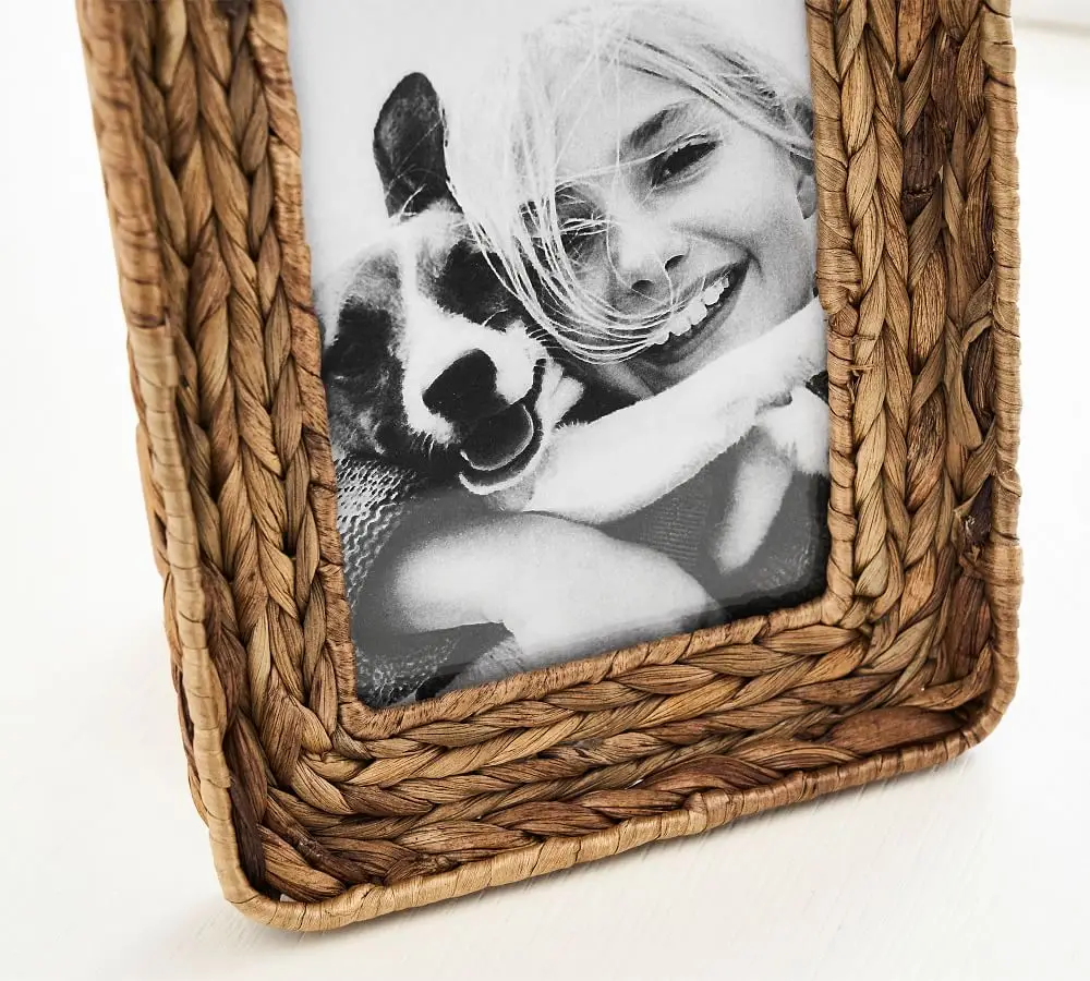 Handmade Rectangle Photo Frames For Tabletop Display Natural Water ...