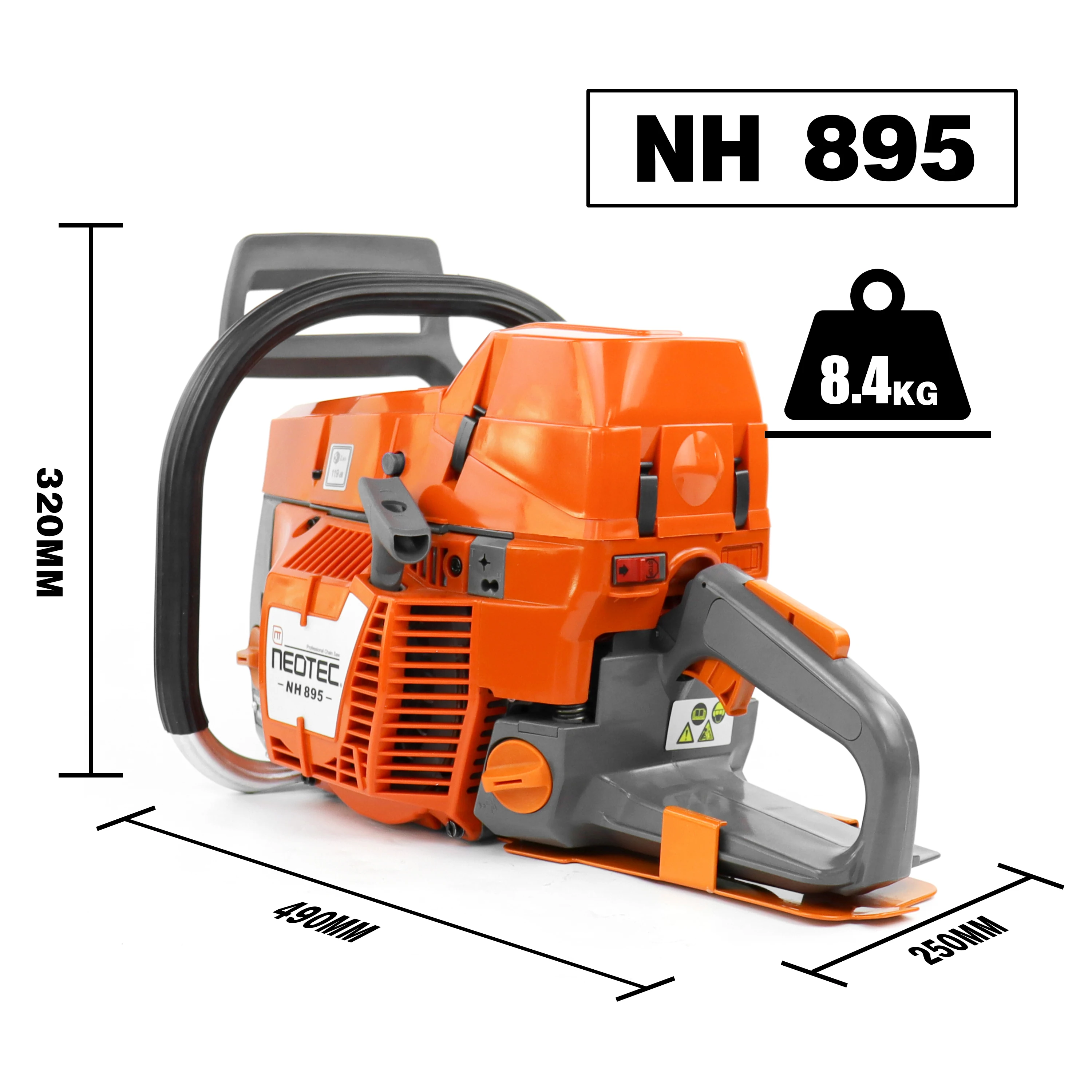 NEO-TEC 94CC Gas Chainsaw with 0.063" Chain Specs & ODM | Wholesale