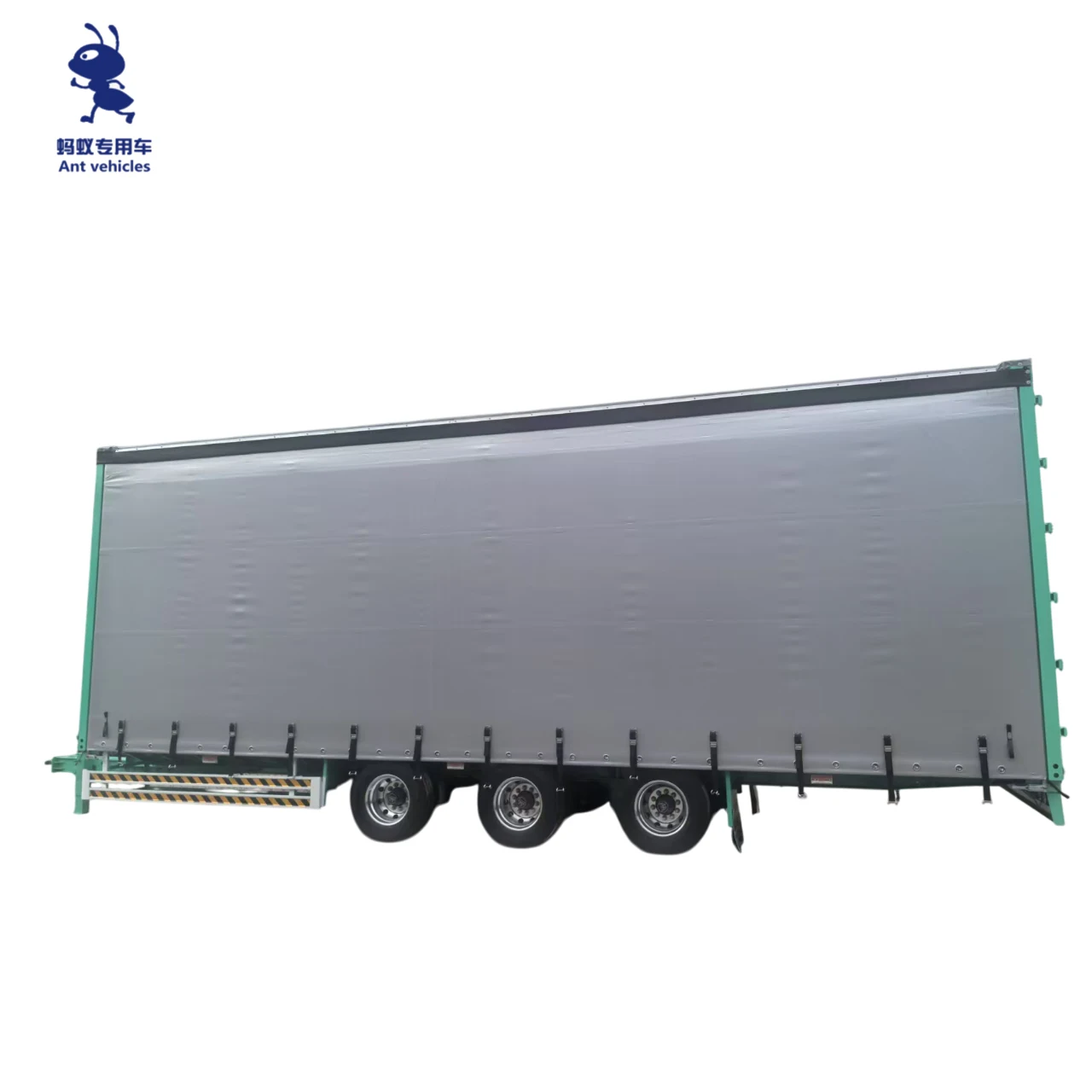 3 Alex 20FT 40FT 45FT Insulated Van Box Reefer Semi Trailer Curtain ...
