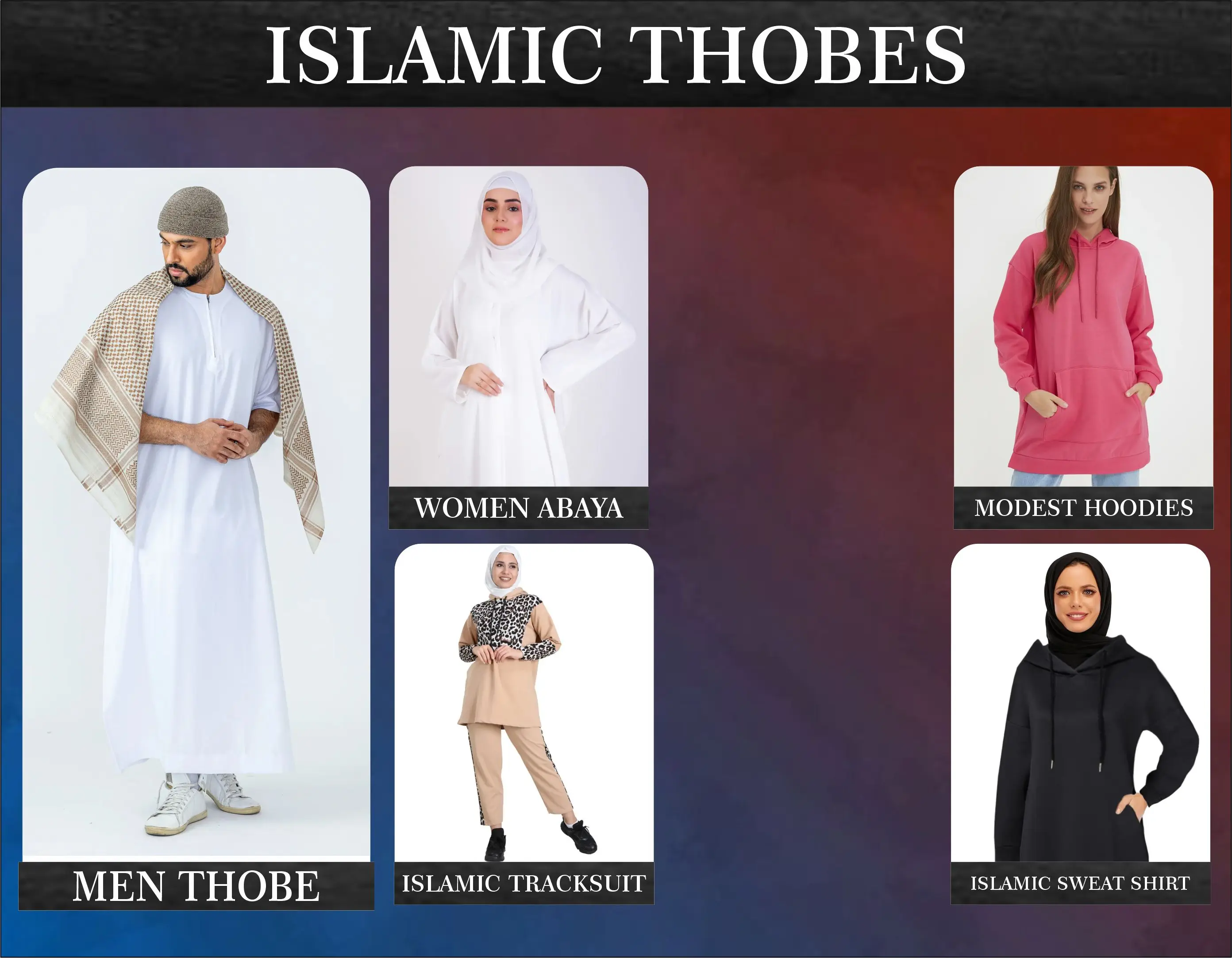 Two Tone Mens Islamic Thobe Abaya Kaftan Custom Wholesale Luxury Long ...