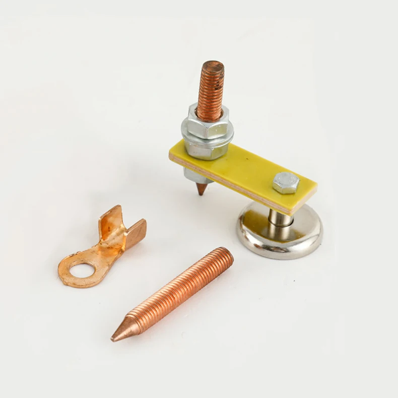 Welding Magnet Head Magnetic Welding Fix Ground Clamp Single Strong ...