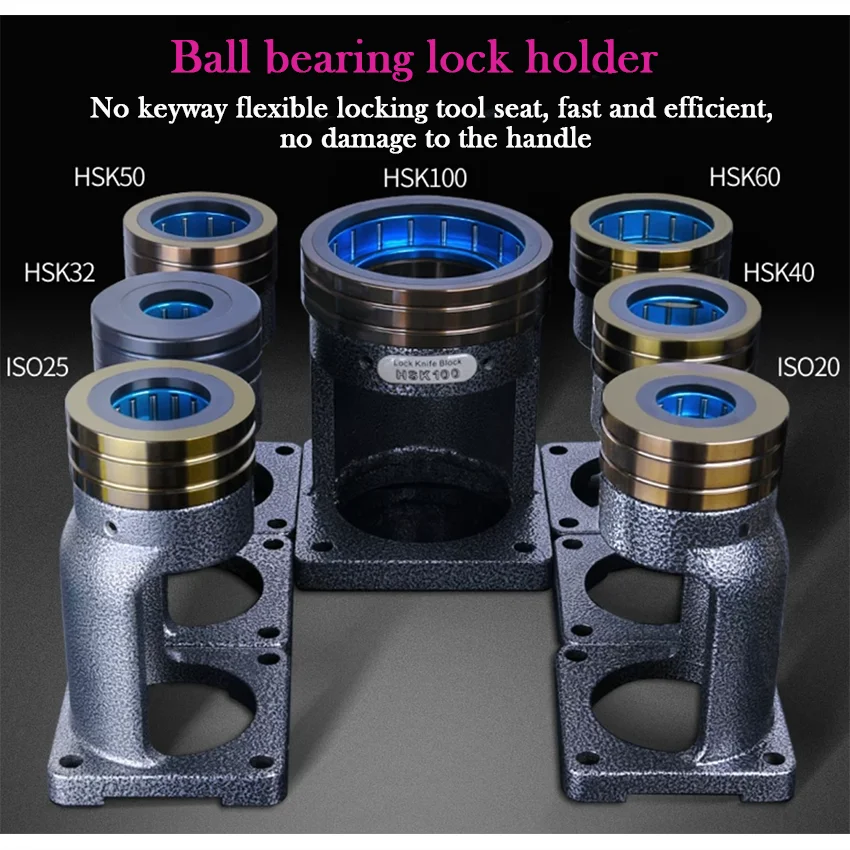 XCJ Hardened CNC Milling Machine Lock Tool Holder BT30 BT40 BT50 ...