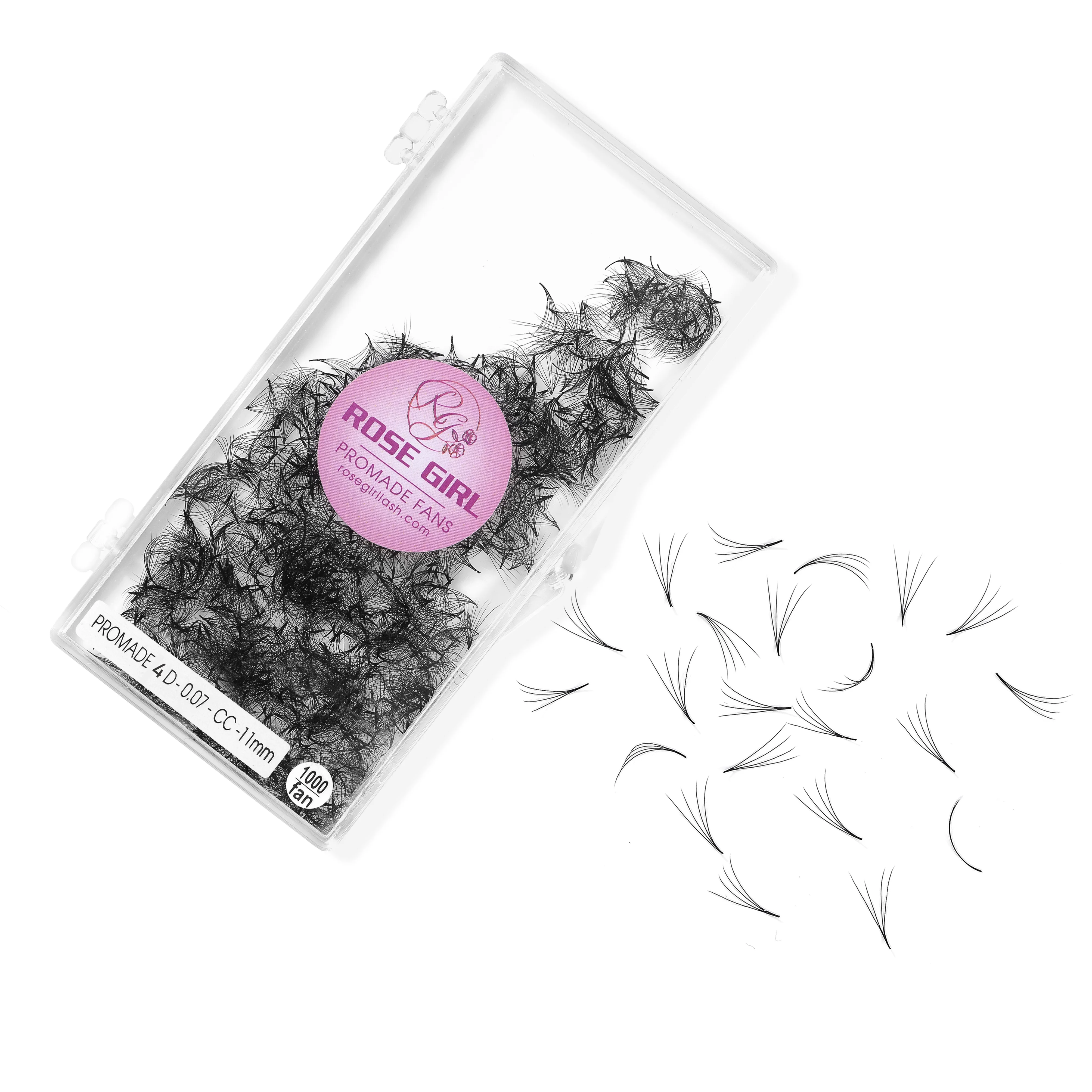 Hot Selling 5d Wispy Pre Made Eyelash Extension Handmade Full Volume ...