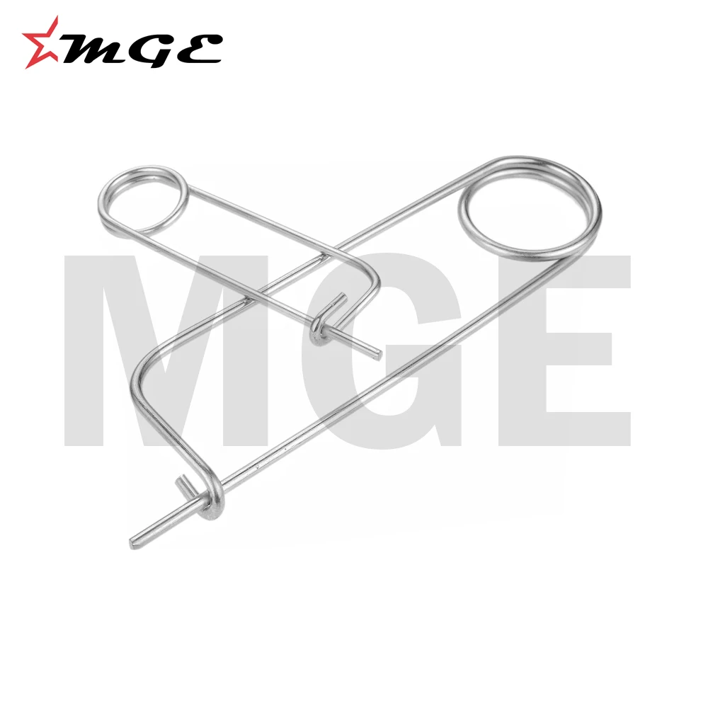 Stainless Steel Safety Lock Pin Spring Wire Pins Locking Safety Clip ...