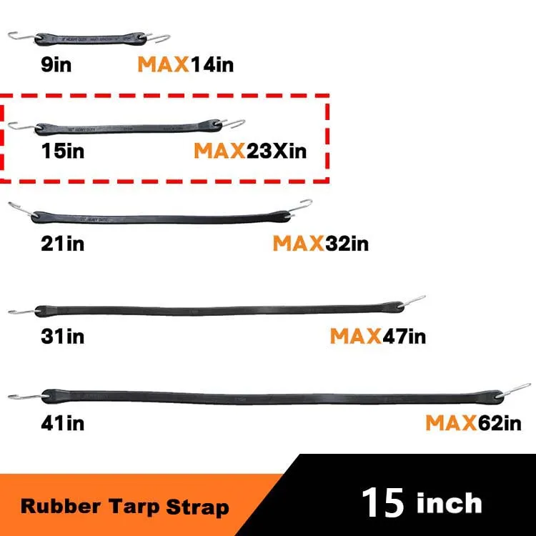 Heavy-duty Adjustable Rubber Bungee Cord Customized Bike Fixing Epdm ...