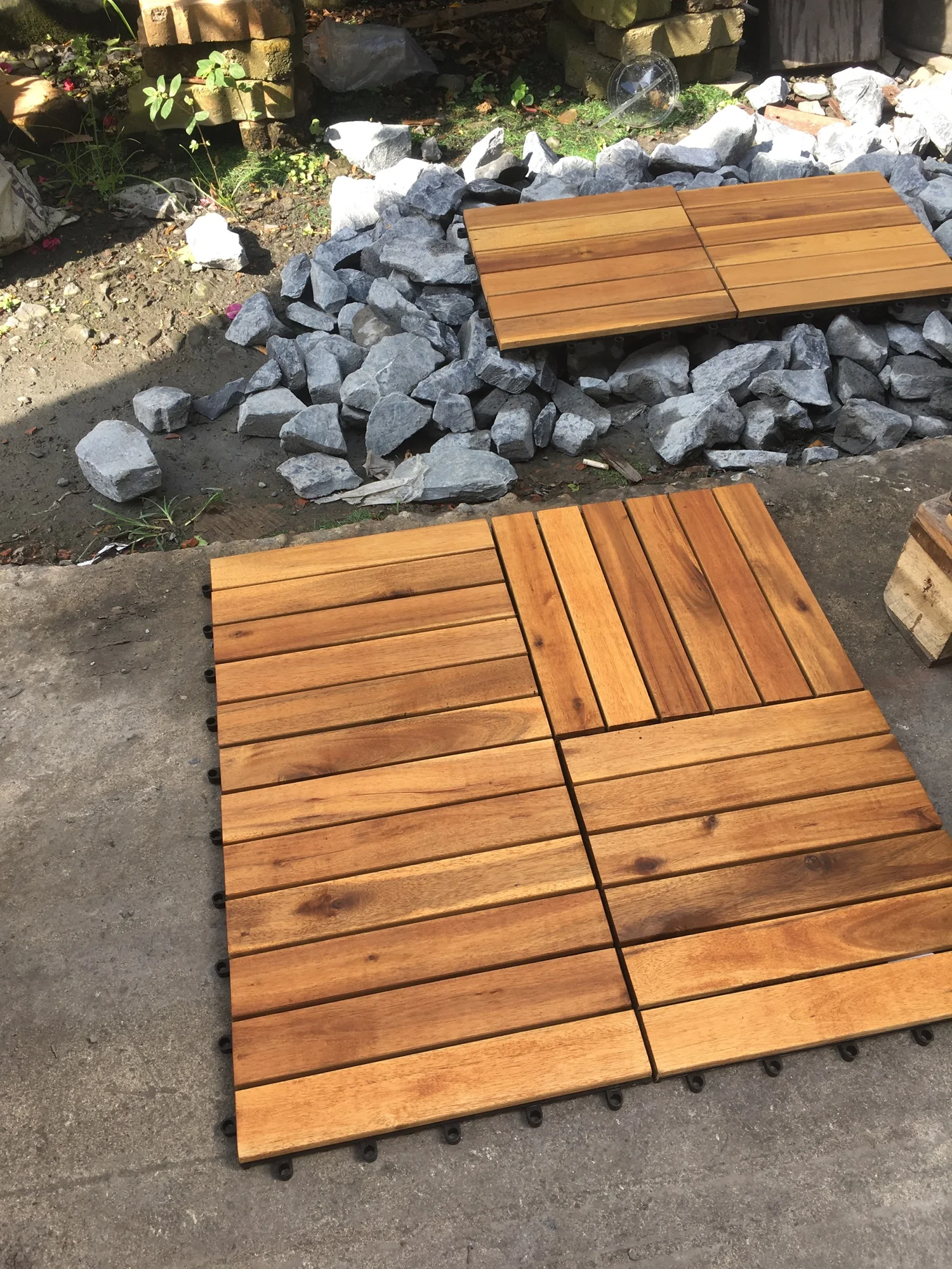 Diy Wood Composite Floor Interlocking Outdoor High Quality Decking ...