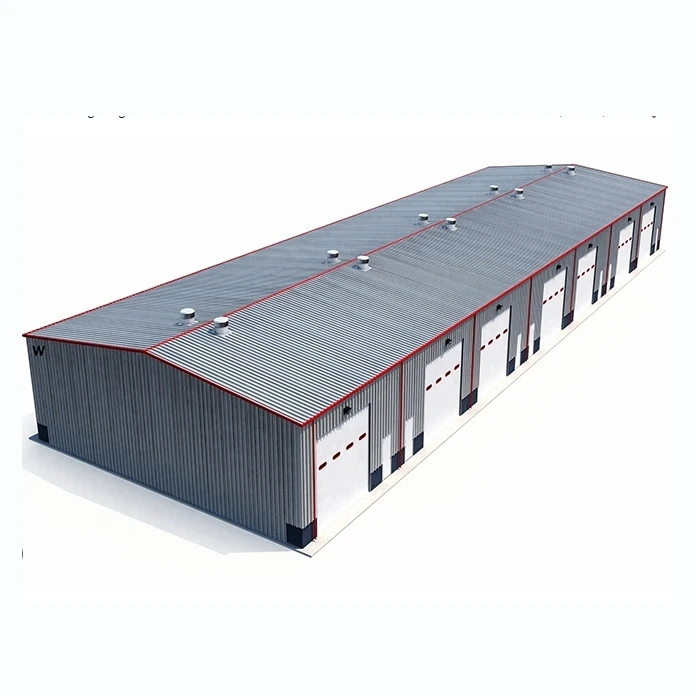 40x60 Steel Building Metal Building Kits Warehouse Prefabricated ...
