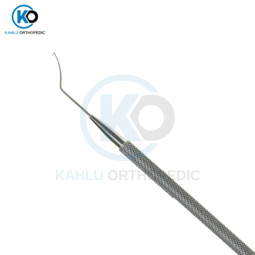 Lester IOL Manipulator Angled Titanium Lens Manipulator Phaco Eye ...