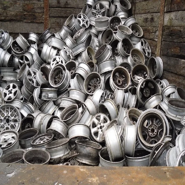 Aluminum Alloy Wheel Scrap High Quality 99.9% Purity Scrap Aluminum ...