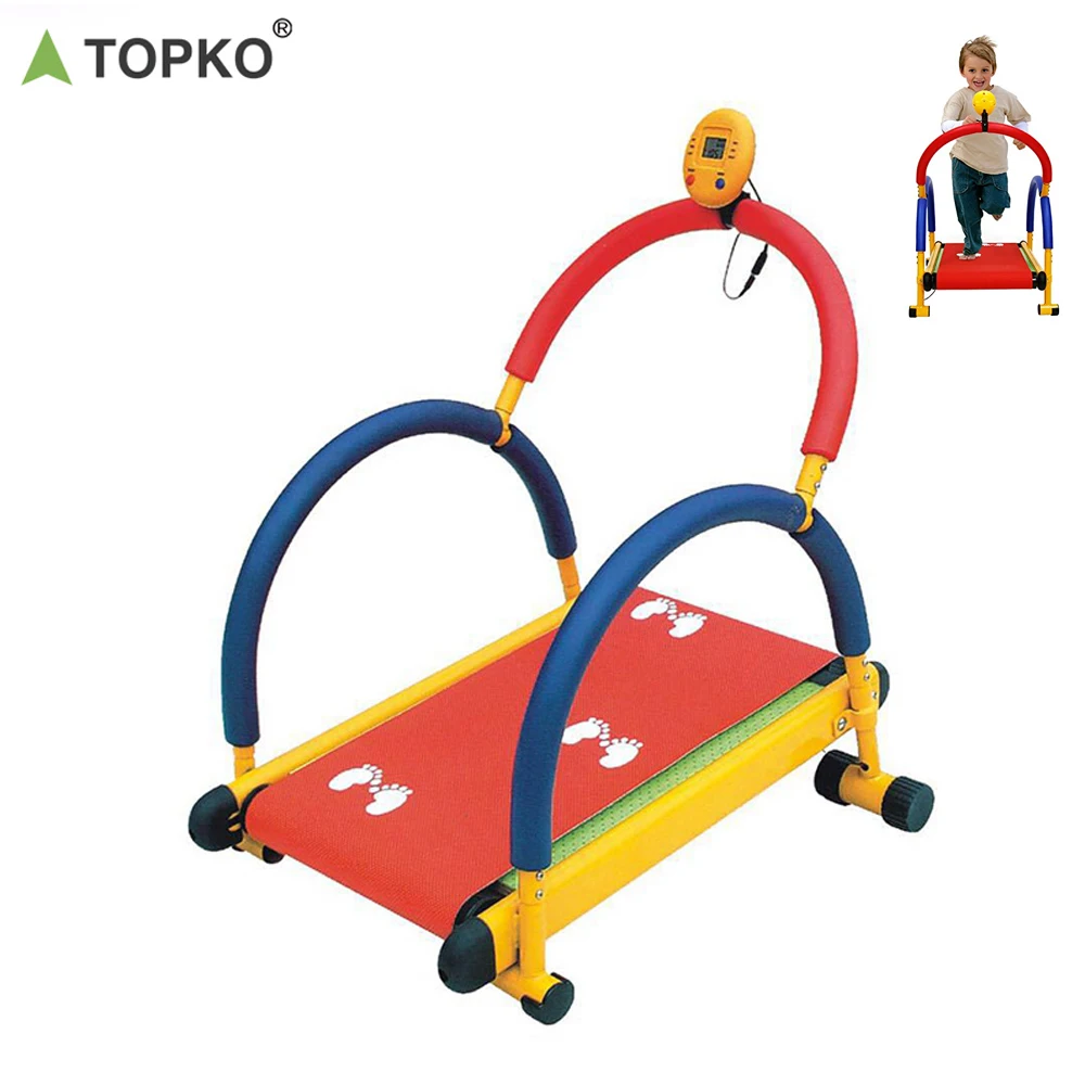 TOPKO Folding Treadmill Kids Gym Running Machines Fitness Workout ...