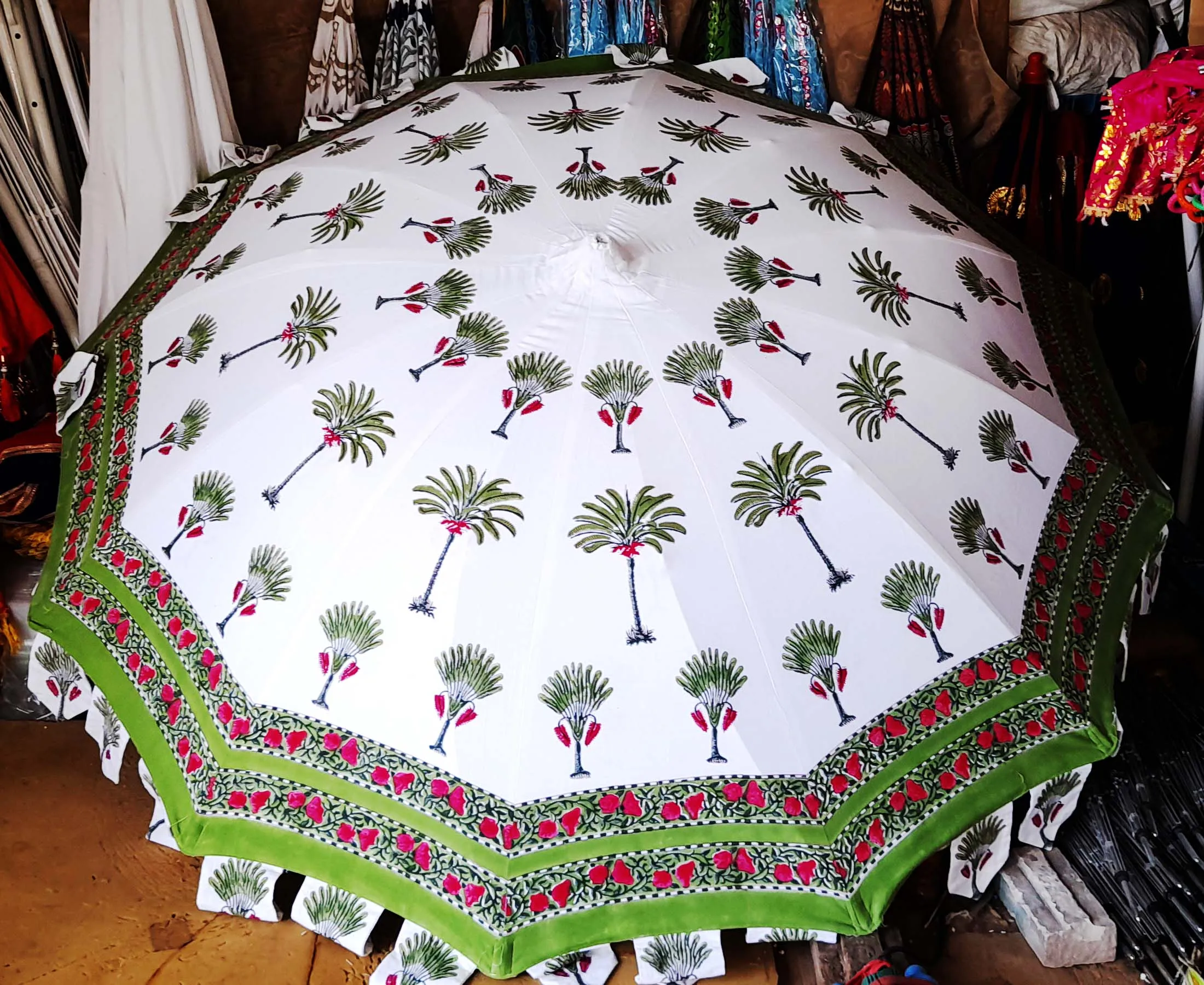 Block Printing Umbrella at Marion Akers blog