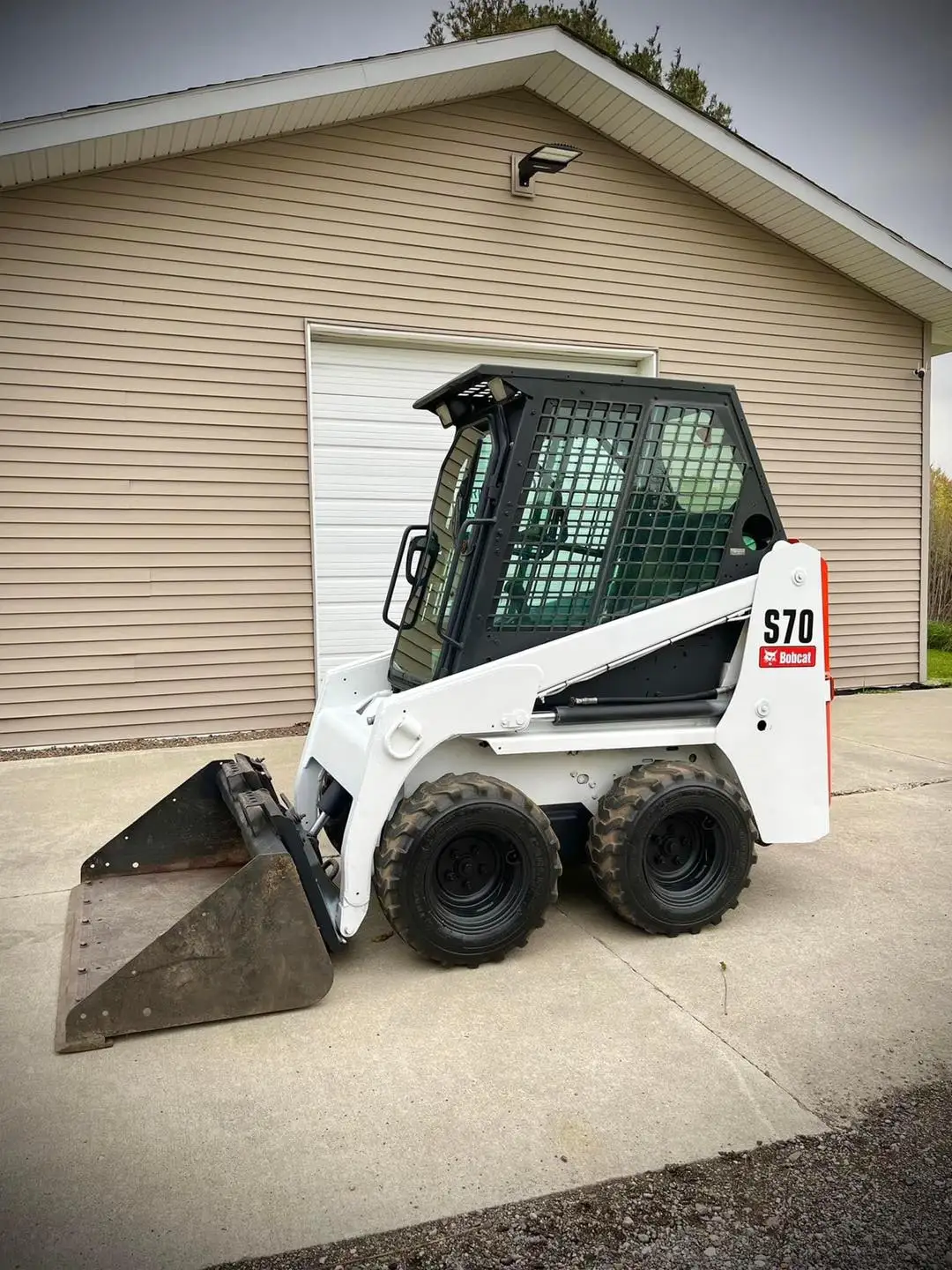 Small Skid Steer Loader Bobcat S70 Original Wheel Loader On Sale For ...