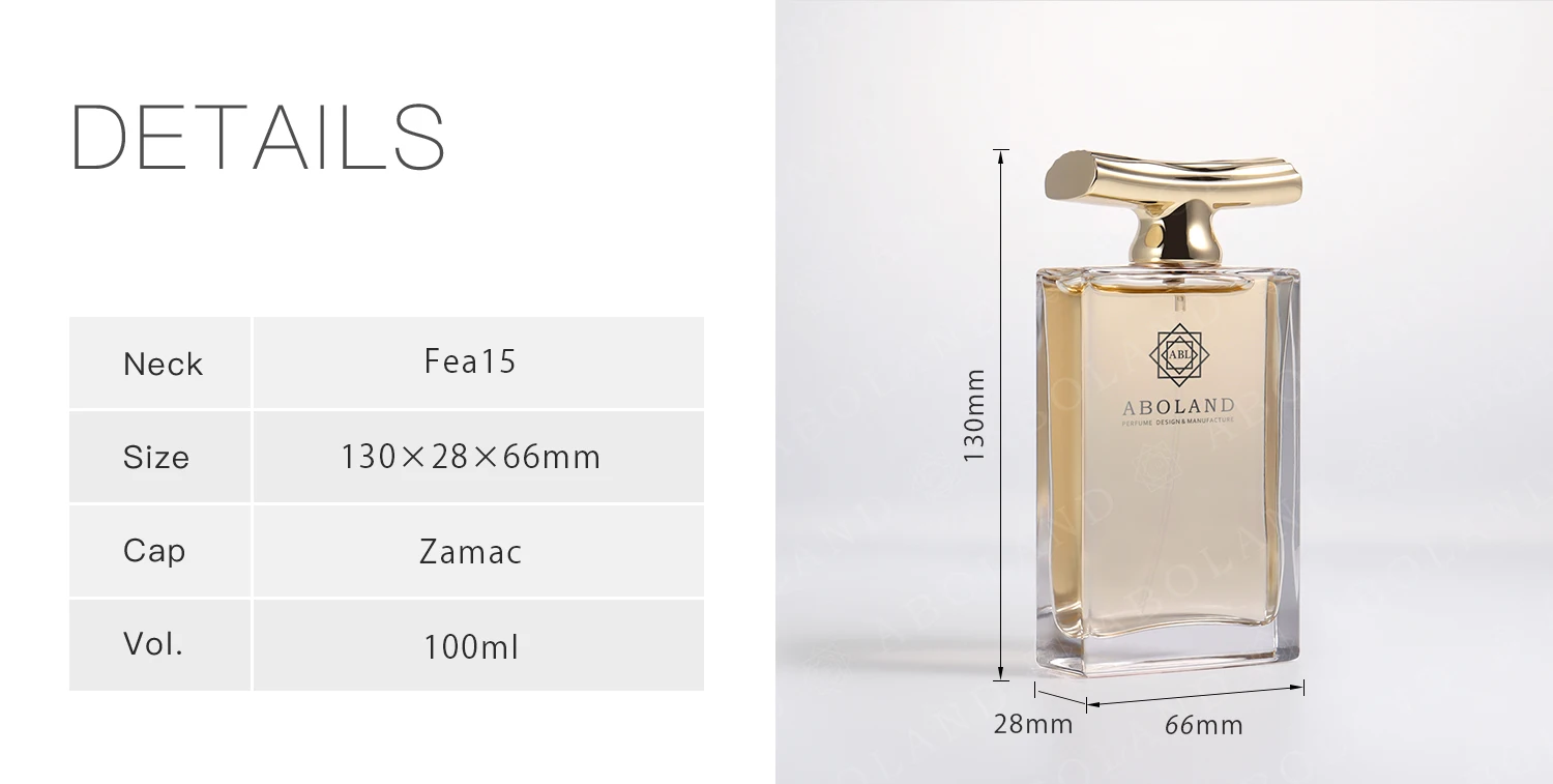 Simple Style Perfume Bottle 100ml Fea15 Perfume Bottle Empty Glass ...