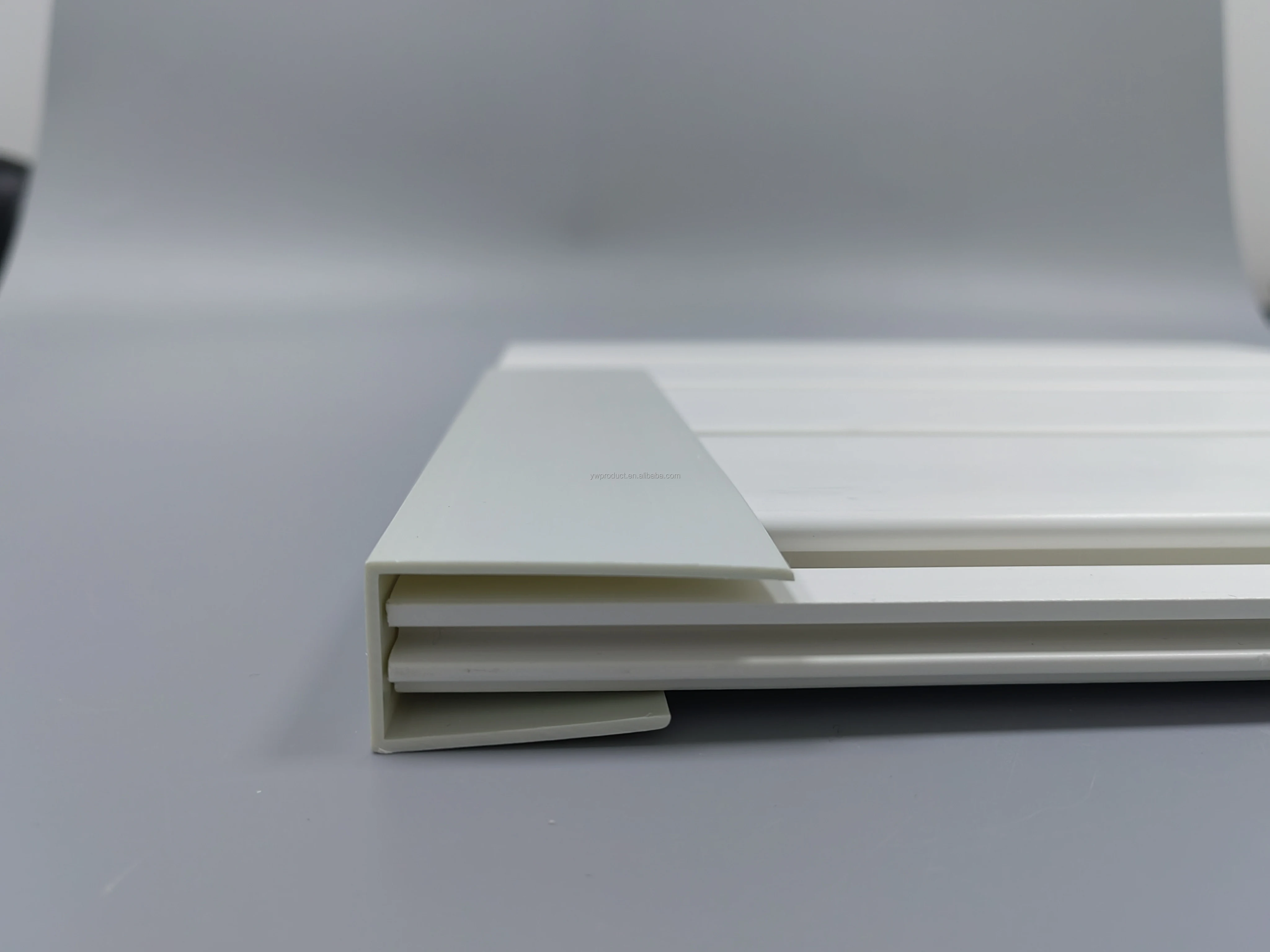 Customized Size Pvc Slat Wall Plastic Storage Panel For Garage ...