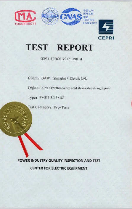 3 Core Cable Accessories Termination Kit 15kv Cold Shrink 3core Three ...