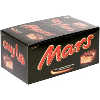 Mars 51g Chocolate Bars Packaged From European Fmcg Supplier Ready To ...