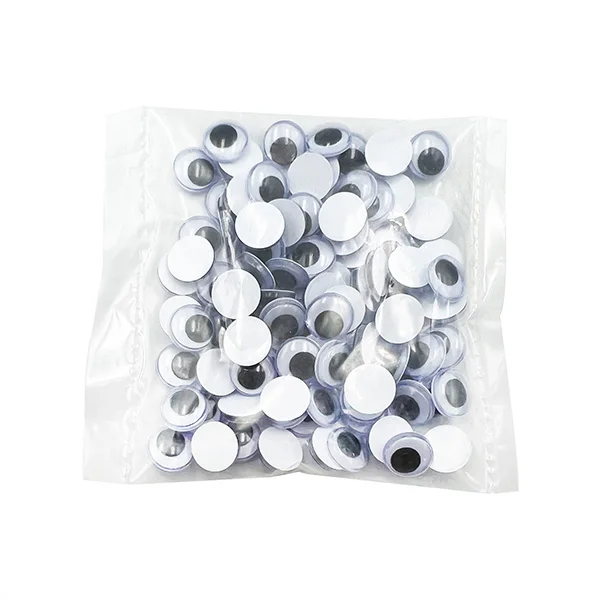 100pcs 10mm Google Eyes for Crafts - Perfect for DIY