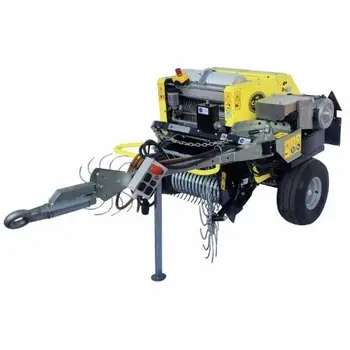 Hay Roll Round Baler Walking Tractor/rice Straw Baling Machine Hay ...