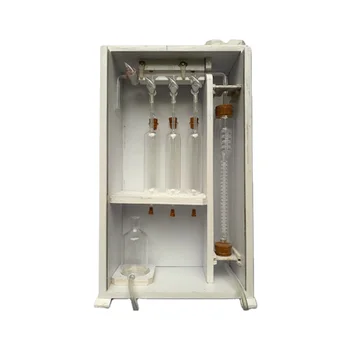 Wooden Frame And Borosilicate Glass Testing Equipment Orsat 3 Pipette ...