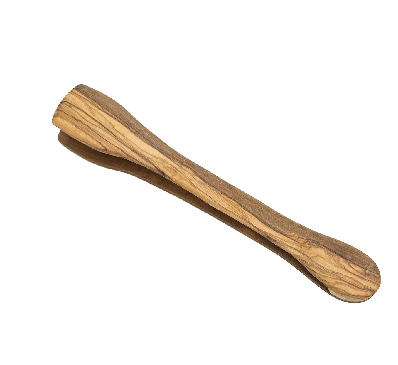 Customized Solid Wood Tong Handmade Wooden Spoon Rest Hand Carved ...