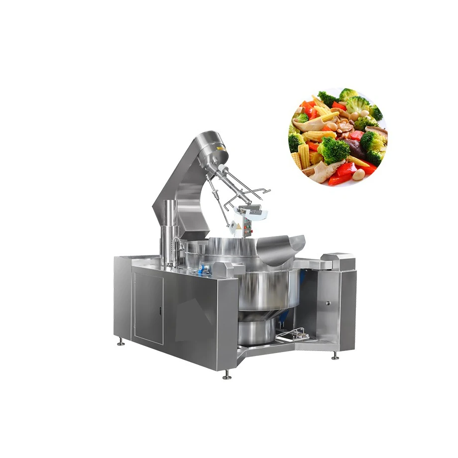 Commercial Kitchen Equipment 50-500l Automatic Cooking Mixer Machine ...
