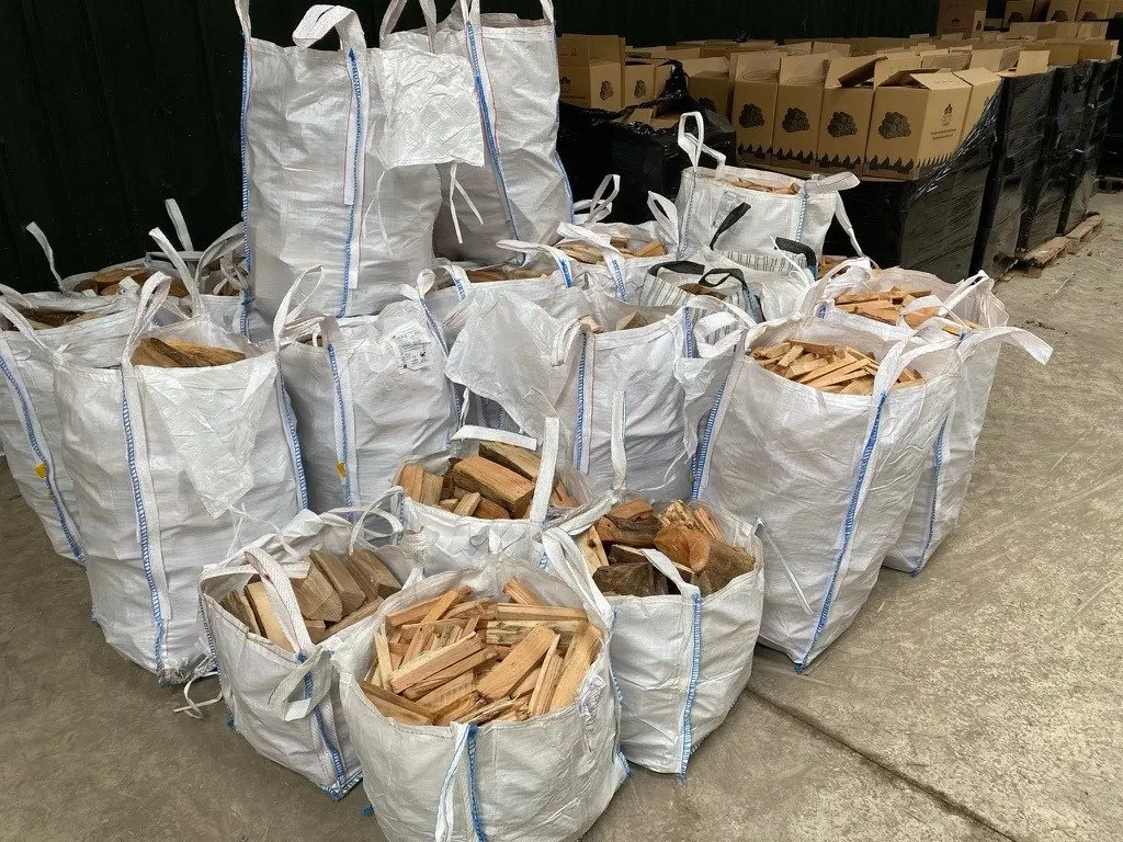 Dried Split Firewood Kiln Dried Firewood In Bags Oak Fire Wood - Buy ...