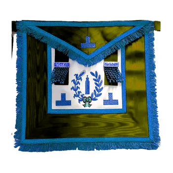 New Masonic Regalia Craft Master Masons Mm Apron And Freemason Ribbon ...