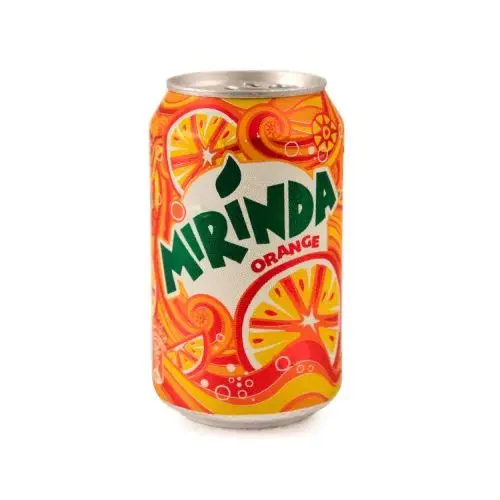 Yellow Coloured Miranda Orange Flavour Soft Drink 330ml For Sale ...