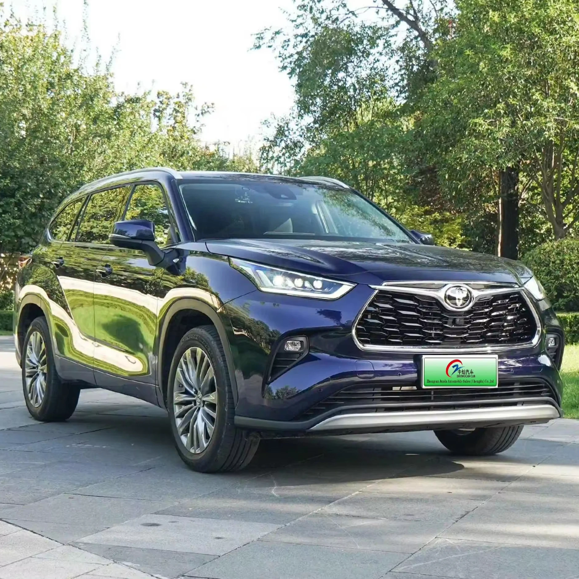 2024 Toyota Highlander 2024 Dual Engine 2.5l 4wd Elite Edition 7 Seaters Hot-selling Toyota Cars ...