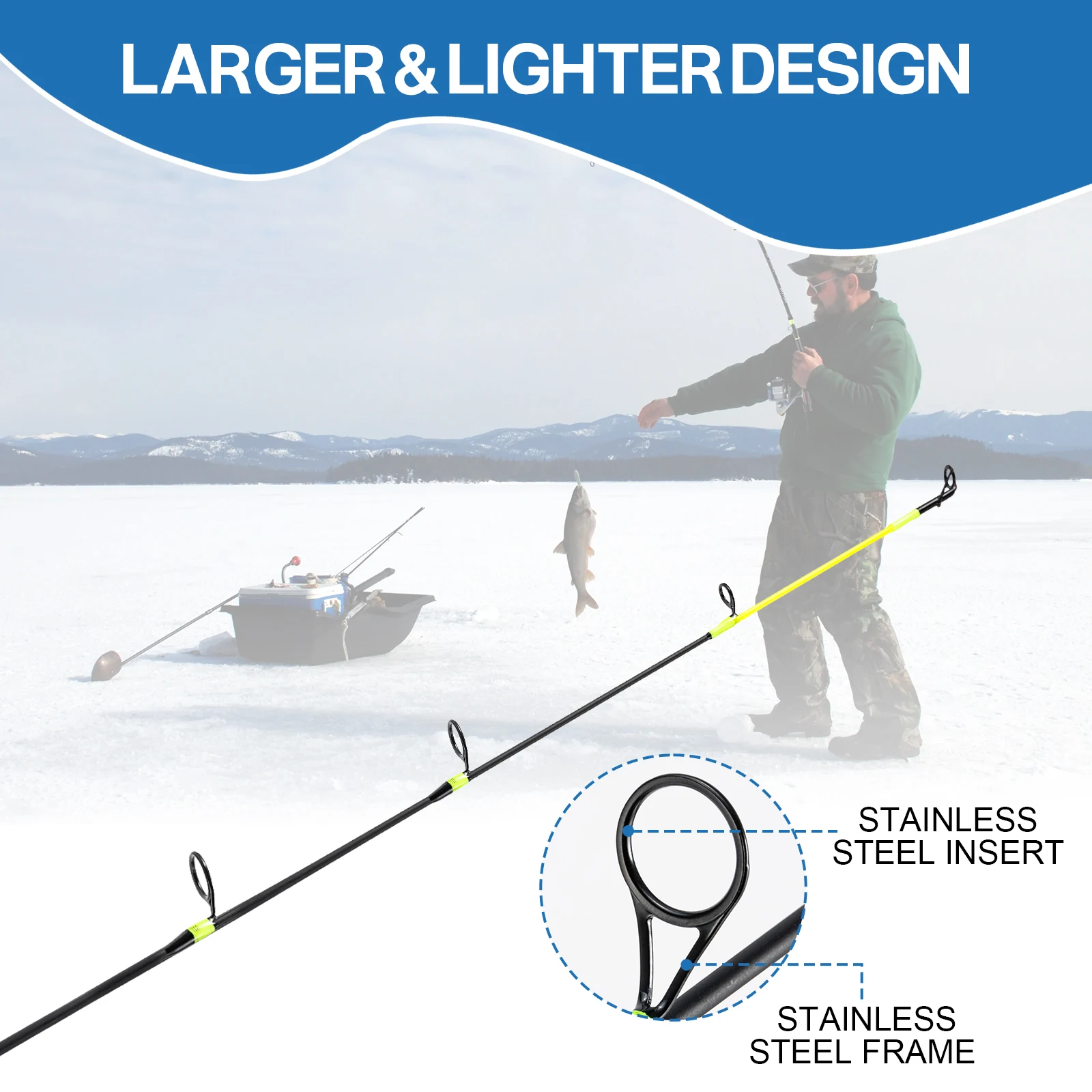 Winter Fishing Rod Fiberglass Ice Fishing Rod| Alibaba.com