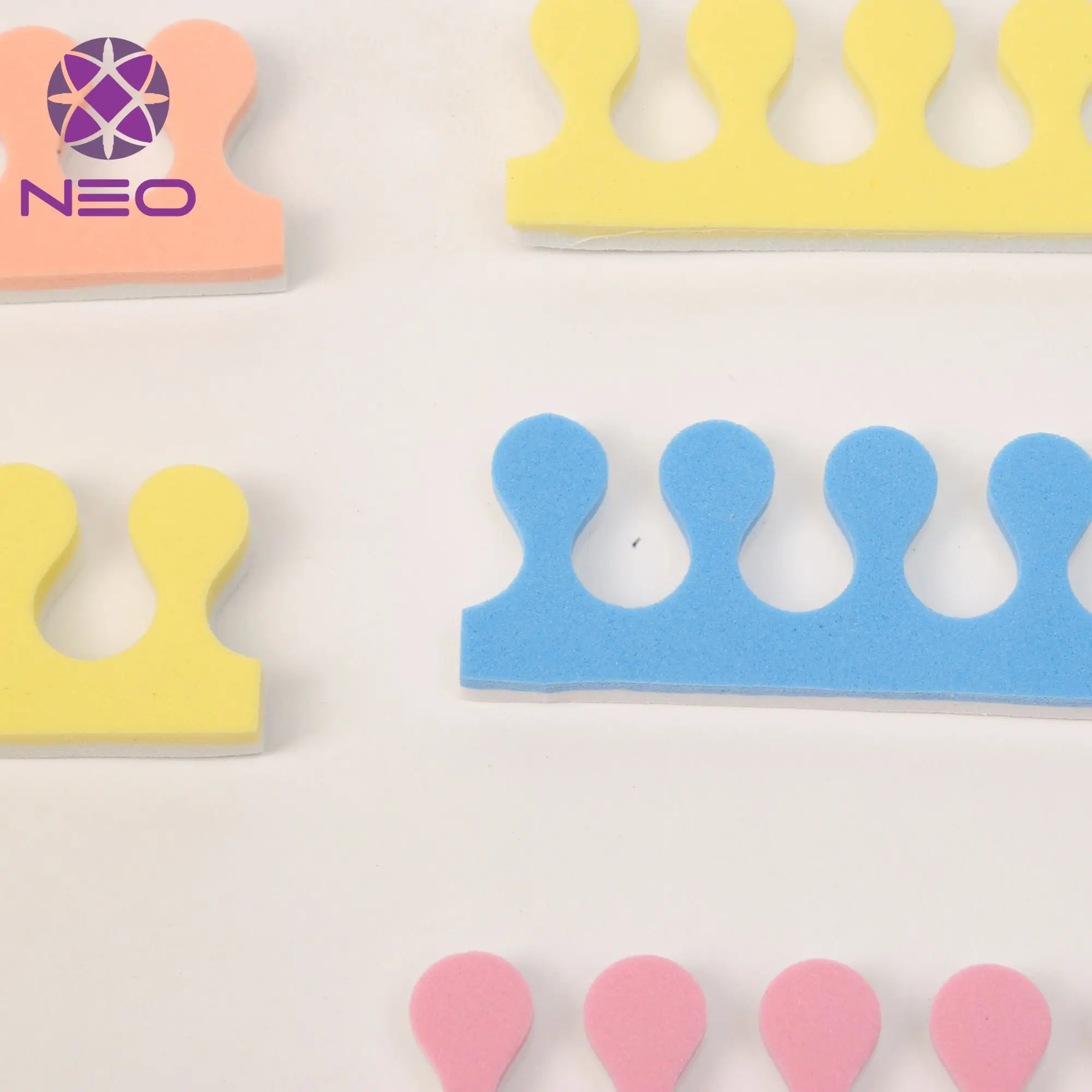 EVA Foam Manicure Pedicure Tools Finger Dividers Nail Art Toe Separator ...
