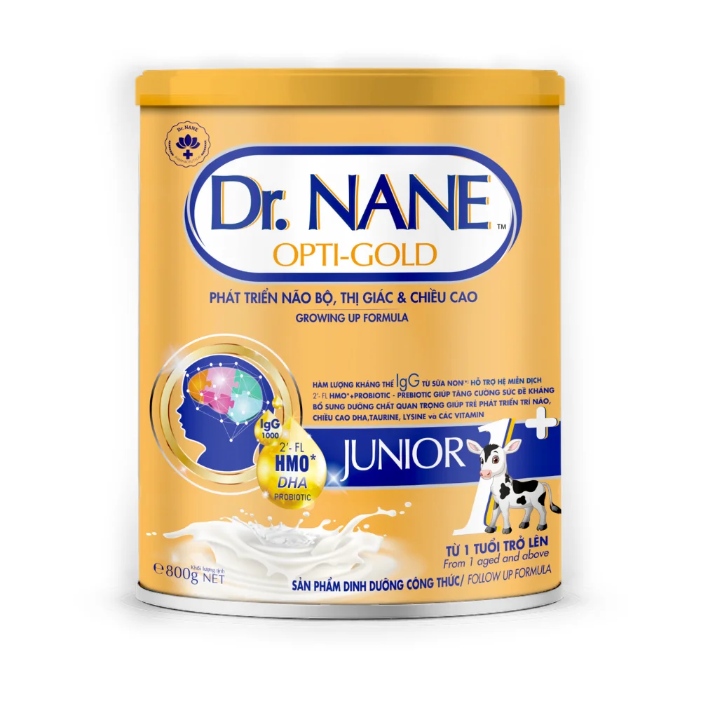 Genuine Store Formula Milk Dr. Nane Opti-gold Junior 800g Dried Whole ...